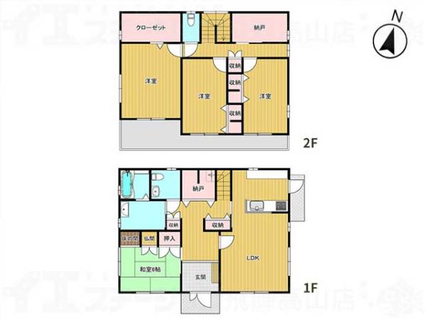 高山市冬頭町 中古戸建 4SLDK｜不動産・住宅情報・リフォームなら全国ネットワークの不動産売買仲介「イエステーション」